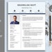 Professional Resume Template for Word, 1, 2 and 3 Page Resume Template ...
