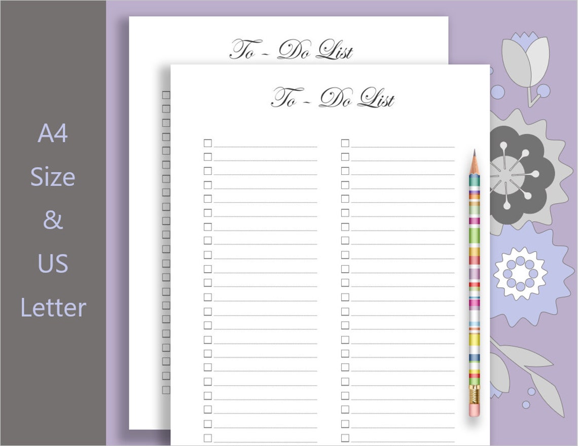 Printable Stationery, to Do List Printable, Productivity Planner, to Do ...