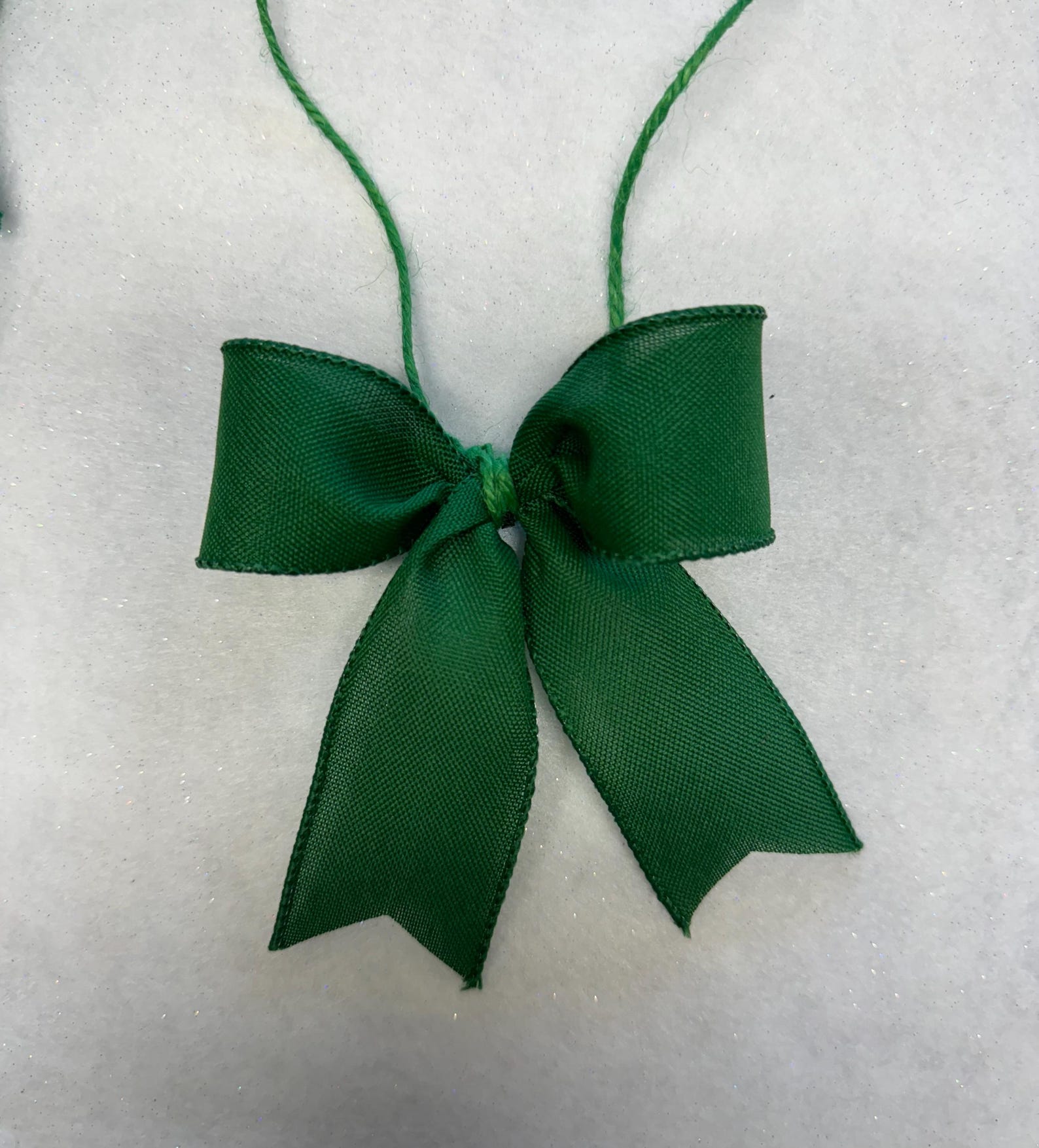 Green Christmas Bow Set, Green Christmas Tree Bows, Christmas Tree Bows ...