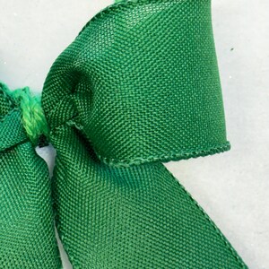 Green Christmas Bow Set, Green Christmas Tree Bows, Christmas Tree Bows ...