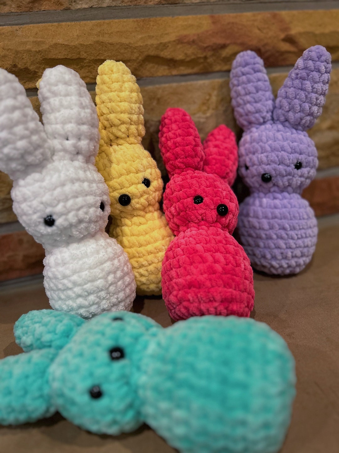 Crochet Bunny Plush - Easter Plush - Crochet Bunny Stuffie - Crochet ...