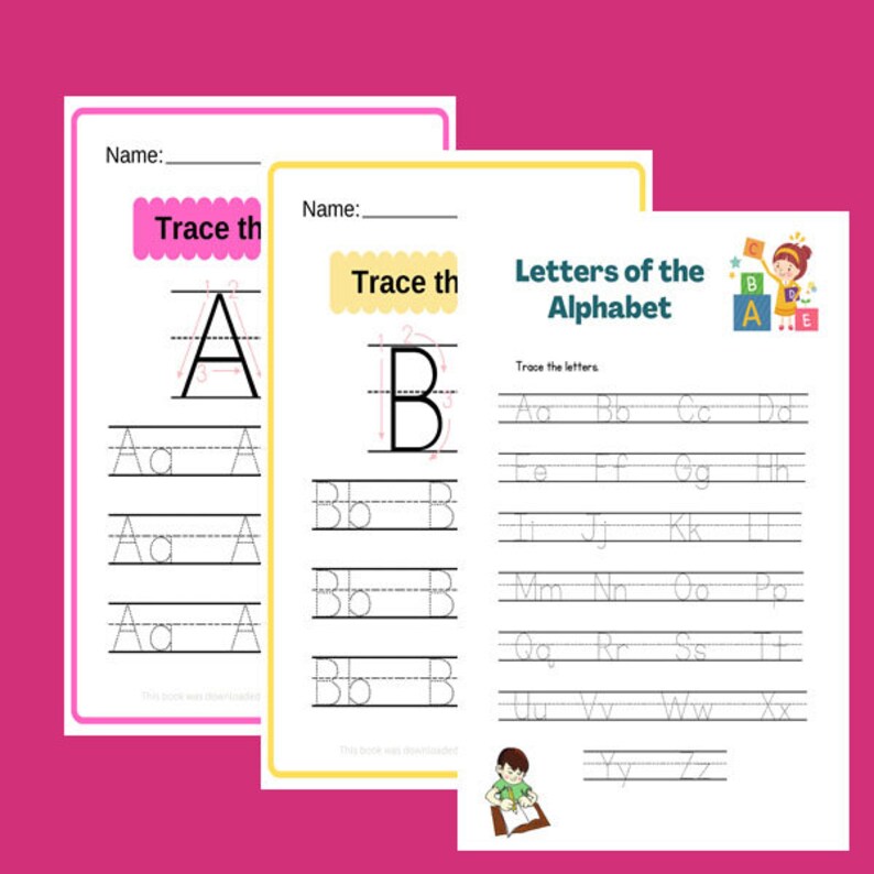 Tracing Letters for KG Students,exercises Designed to Perfect ...