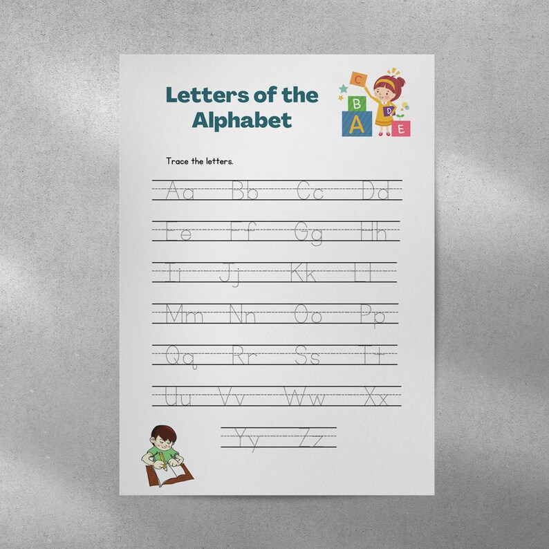 Tracing Letters for KG Students,exercises Designed to Perfect ...