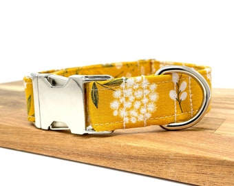 Yellow Dog Collar | Etsy