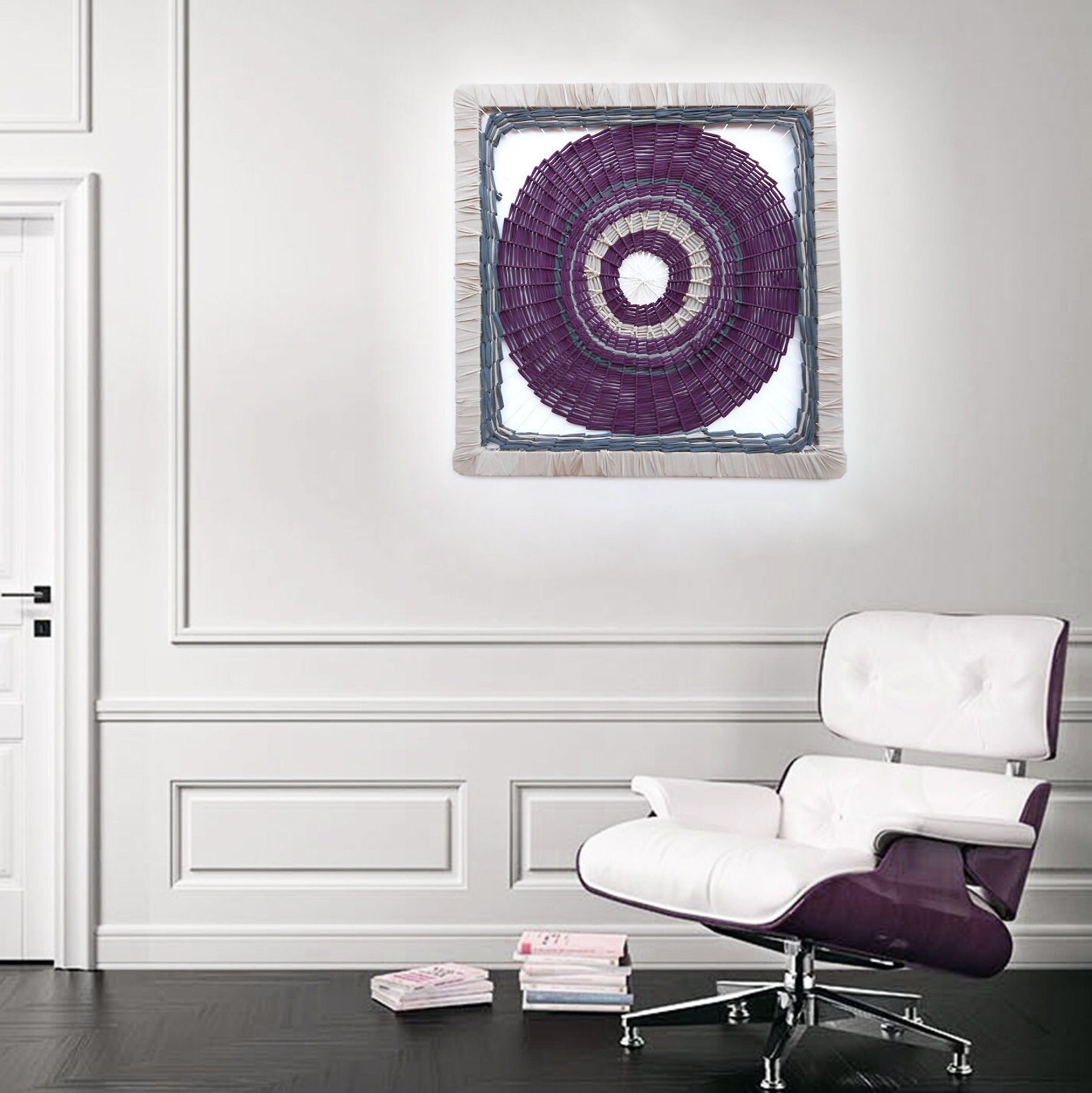 Woven Tapestry String Art Wall Hanging Abstract Art Mandala Tapestry ...