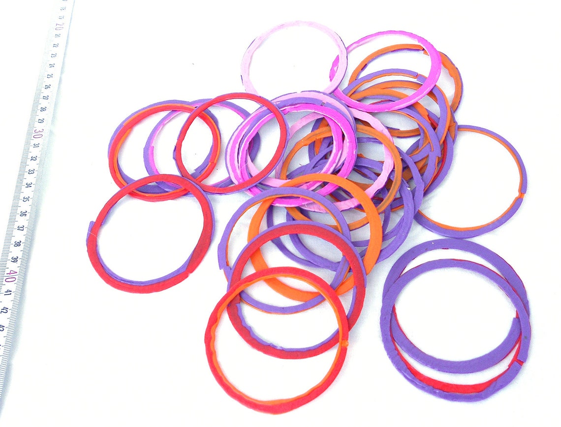 Recycled Plastic Large Ring Set for Jewelry Making Craft - Etsy