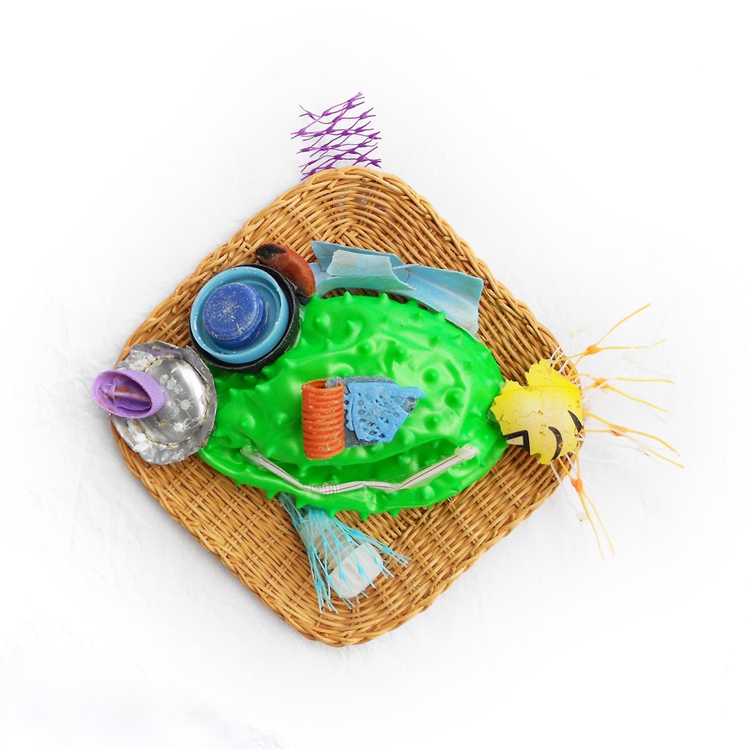 Fish Wall Sculpture From Upcycled Plastic Drift Materials - Etsy