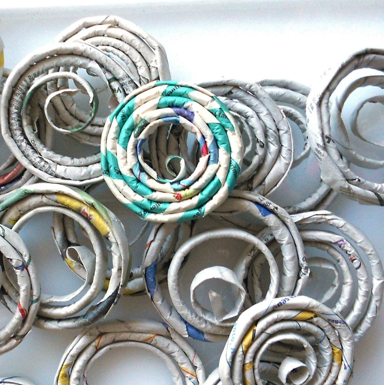 Recycled Paper Ornaments Craft Supplies Handmade Decoration From ...