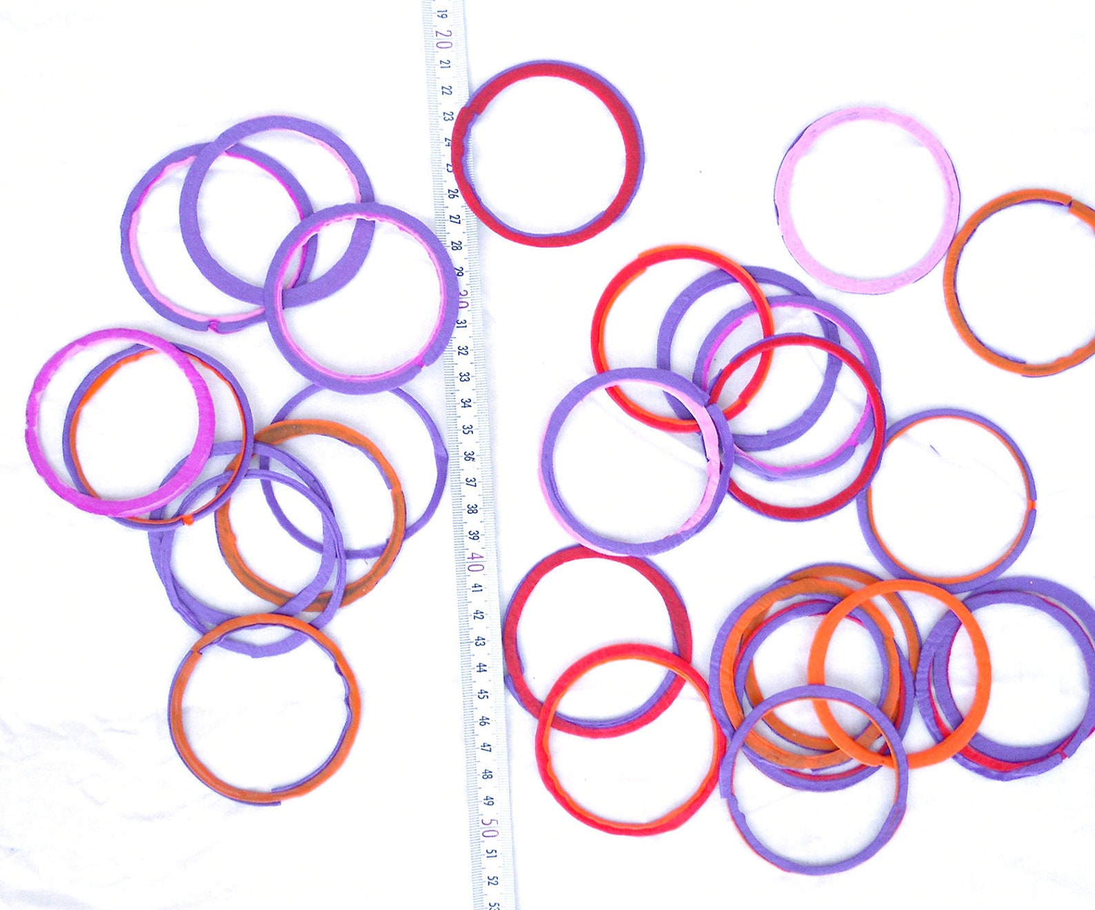 Recycled Plastic Large Ring Set for Jewelry Making Craft - Etsy