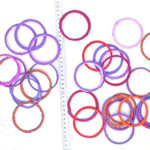 Recycled Plastic Large Ring Set for Jewelry Making Craft - Etsy