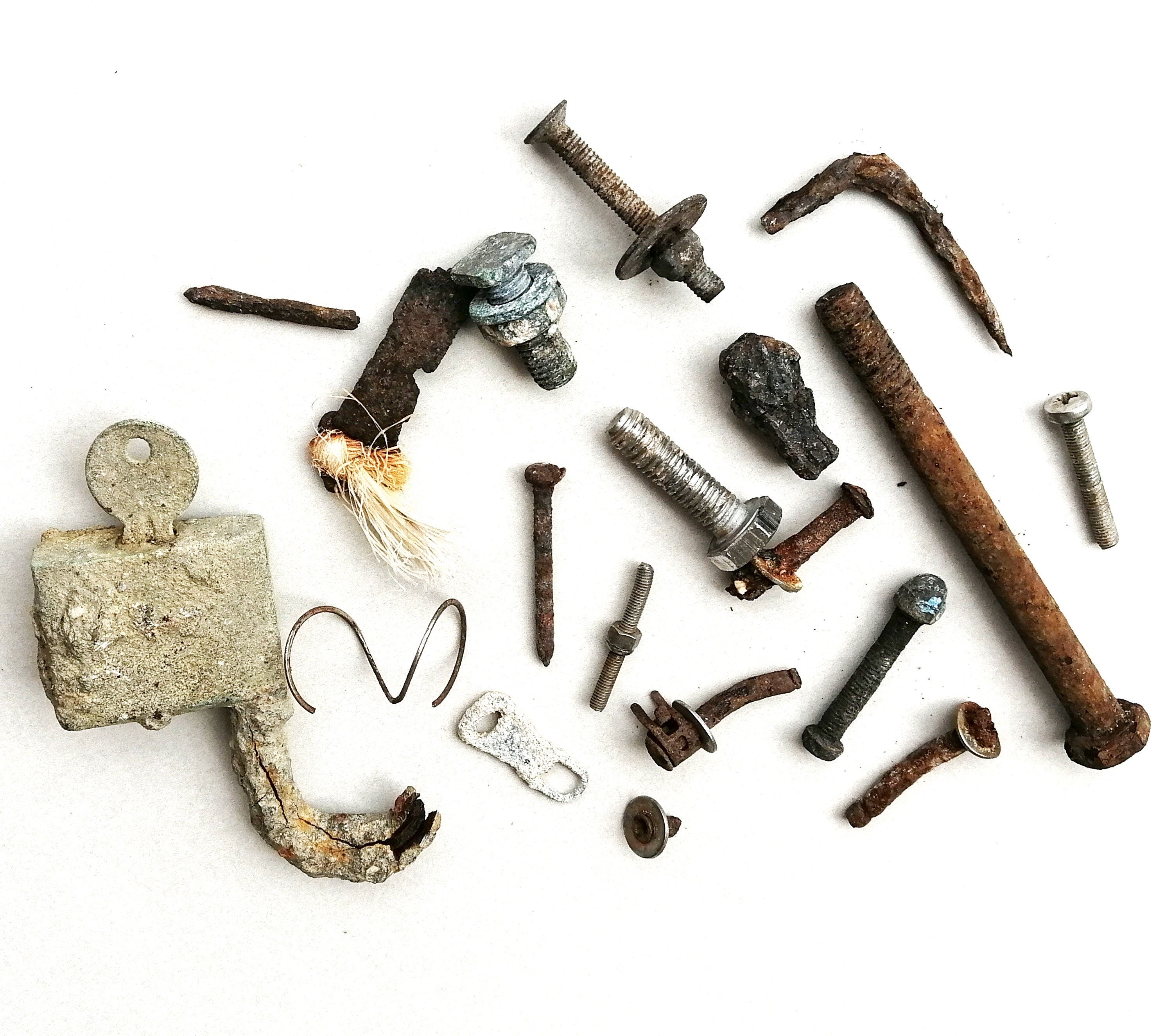 Rusty Metal for Crafts Beach Finds Sea Metal Drift Tool Art - Etsy