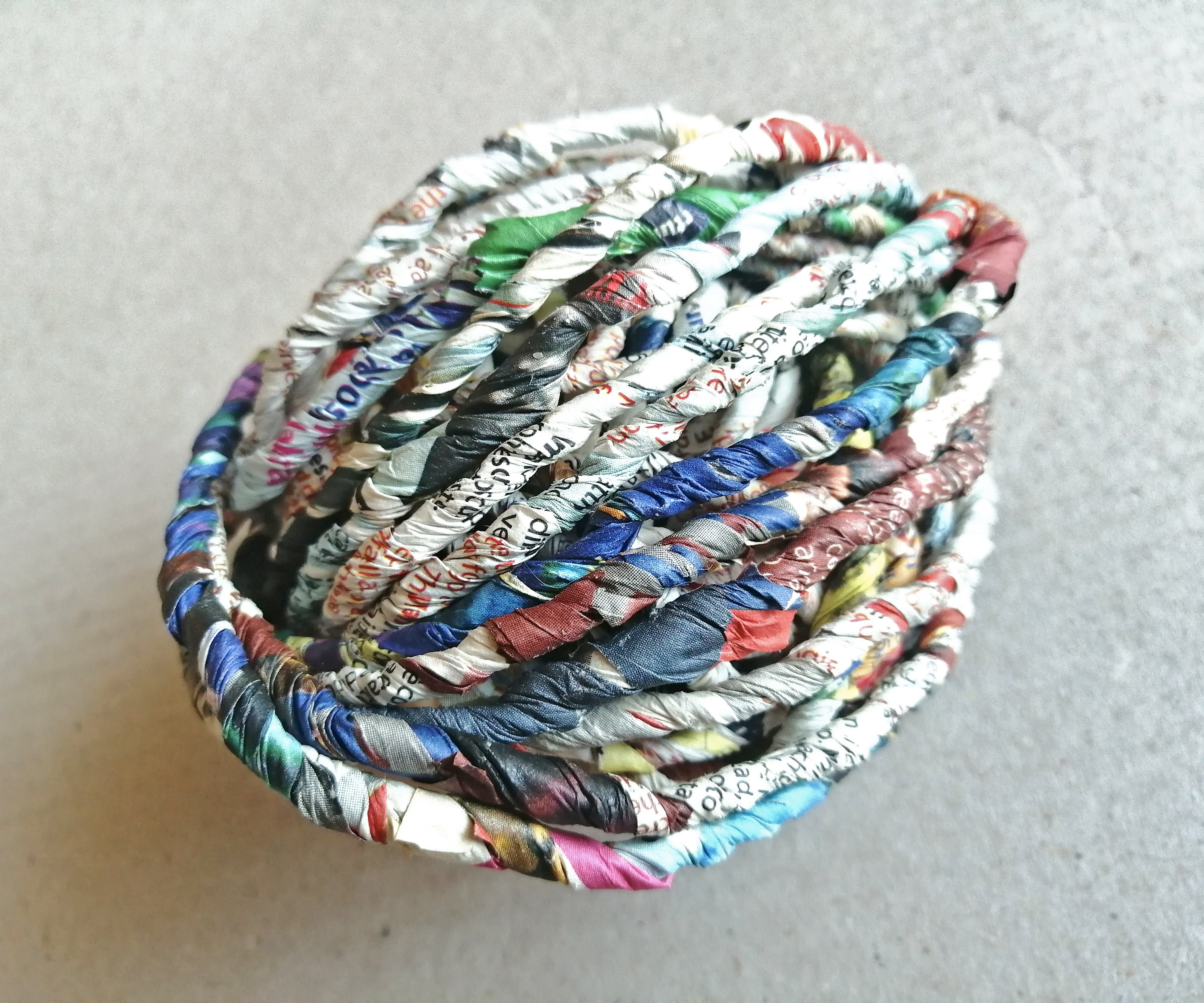 Zero Waste Recycled Paper String From Vintage Magazines - Etsy