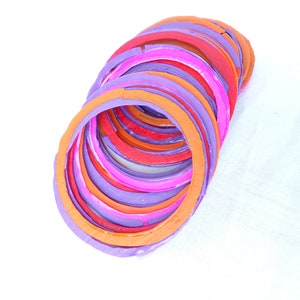 Recycled Plastic Large Ring Set for Jewelry Making Craft - Etsy
