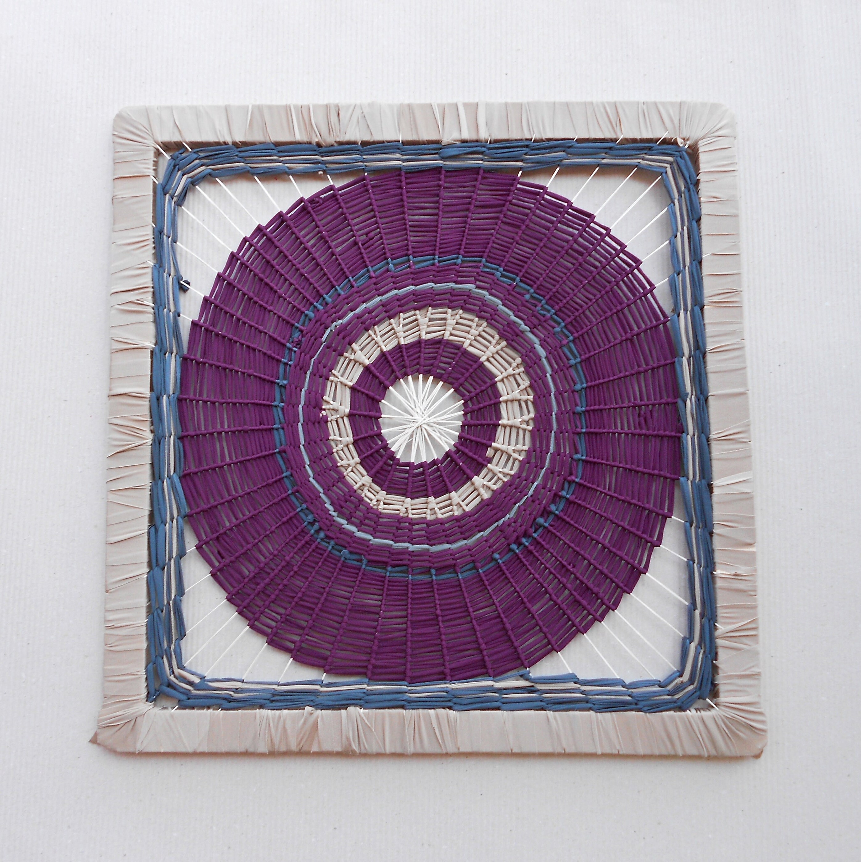Woven Tapestry String Art Wall Hanging Abstract Art Mandala Tapestry ...