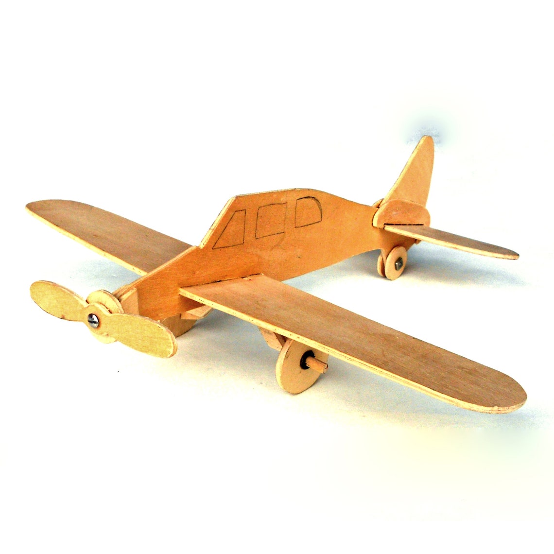 Wooden Airplane Model From Reclaimed Wood Wooden Kids Toys to - Etsy