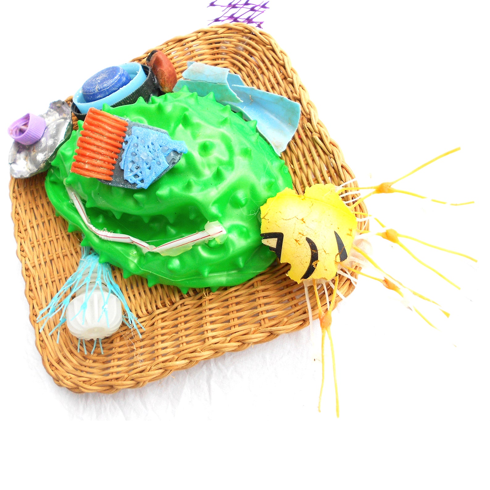 Fish Wall Sculpture From Upcycled Plastic Drift Materials - Etsy