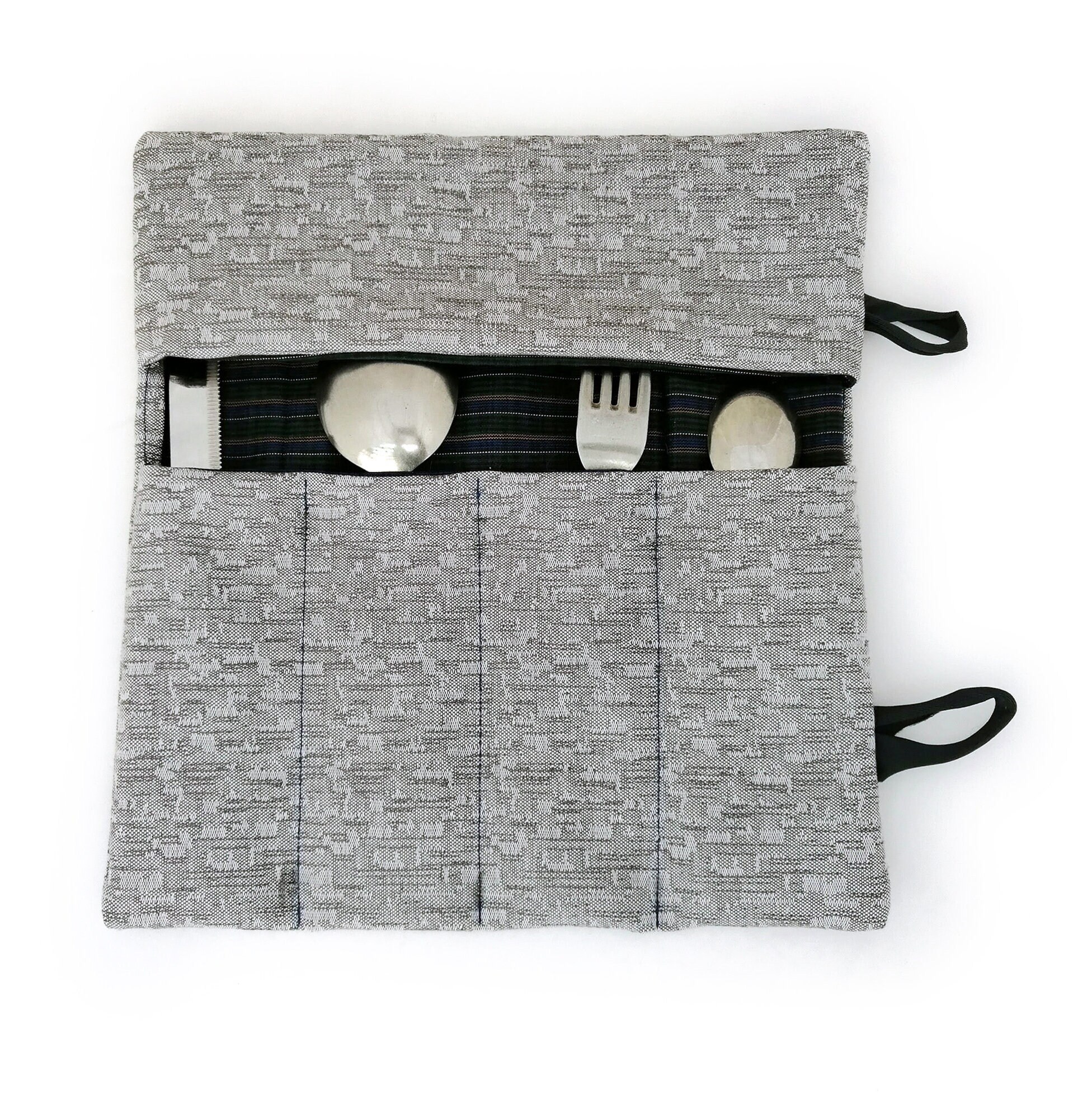 Cutlery Holder Small Pouch Roll up for Lunch Box Sustainable Products ...
