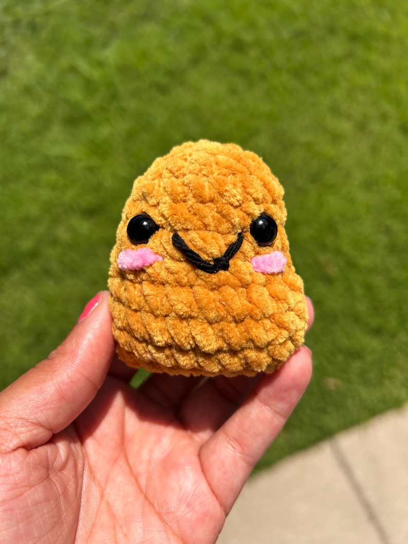 Crochet Chicken Nugget - Etsy