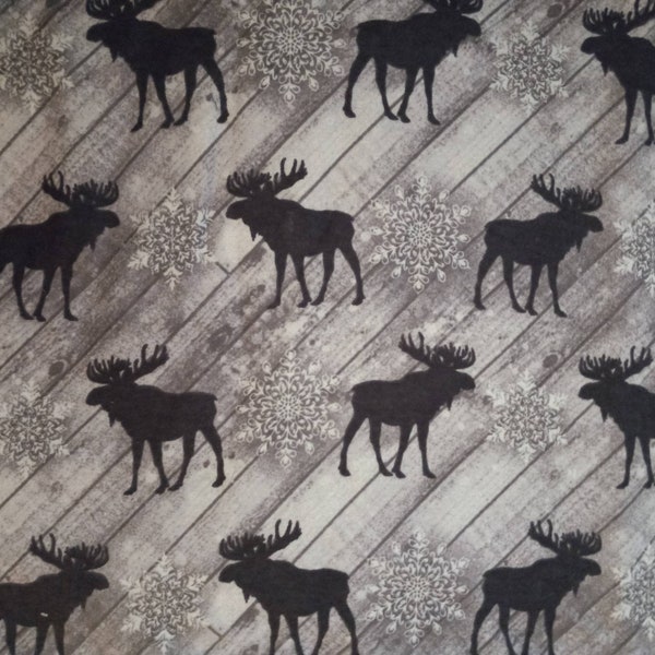 Moose Fabric - Etsy