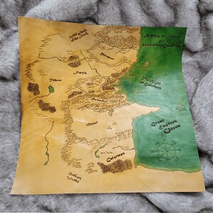Custom Leather Map, Hand Tooling, Complex Tooling, Personalized Maps ...