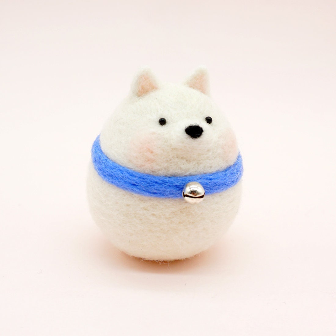 Needle Felted Samoyed Dog Ornament: Wool Christmas Decoration - Etsy