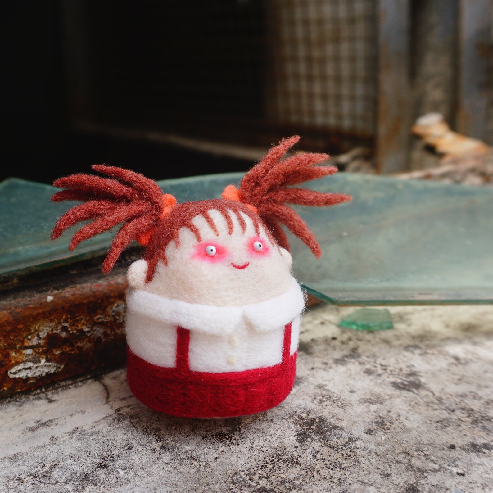 Junji Ito Horror Comic Collection: Handmade Wool Felt Ornament - Etsy