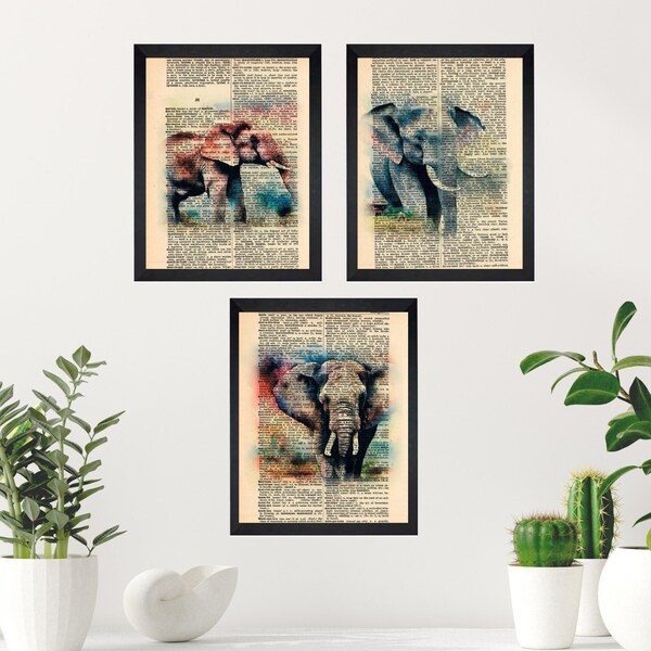 Elephant Dictionary - Etsy