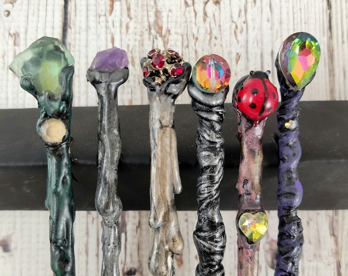 Amethyst Wand, Magical Wands,magic Wand, Wand Prop, Jewel Magic Wand ...