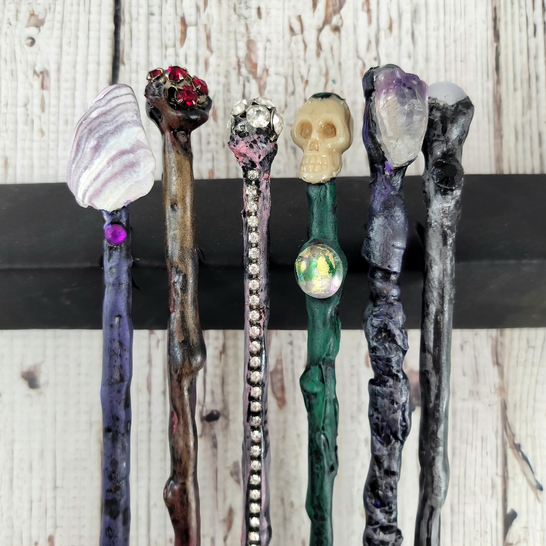 Amethyst Wand, Magical Wands,magic Wand, Wand Prop, Jewel Magic Wand ...
