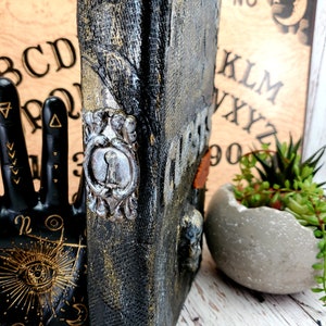 Scary Curses Book Prop, Gothic Decor, Witchy Decor, Halloween Books ...