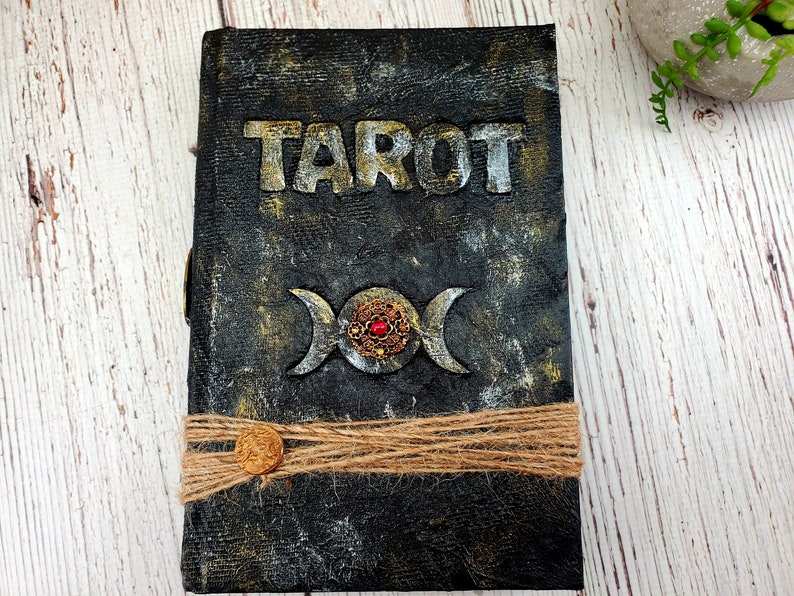 Scary Spells Book Prop, Gothic Decor, Witchy Decor, Halloween Books ...