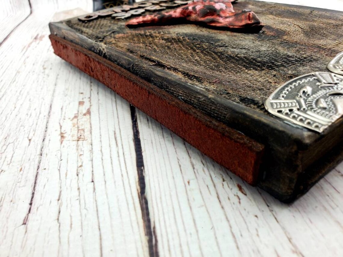 Demonic Spells Book Prop Gothic Decor Witchy Decor | Etsy