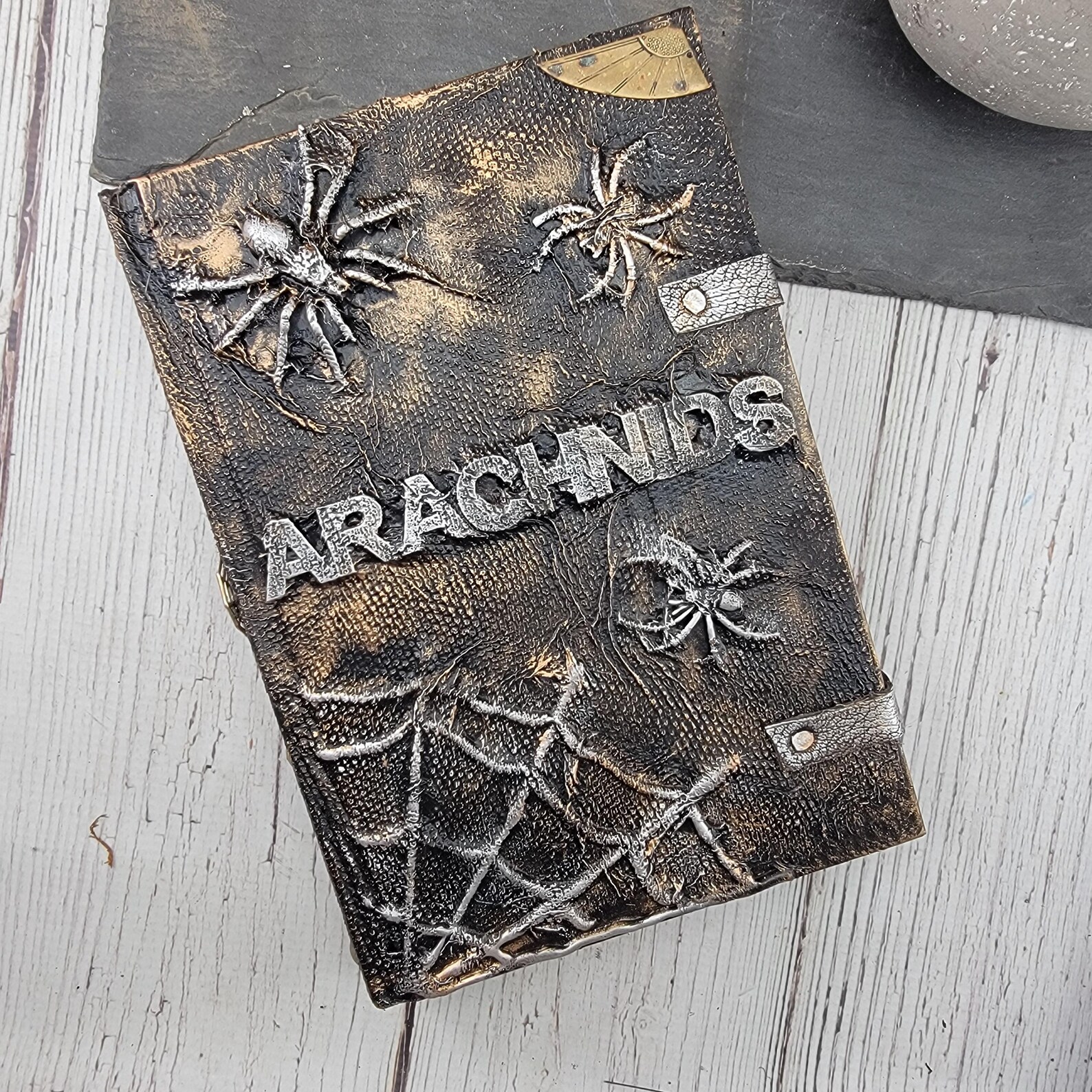 Scary Arachnids Book Prop, Gothic Decor, Witchy Decor, Halloween Books ...