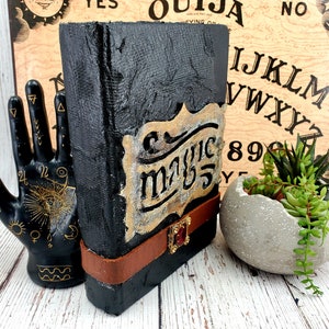 Scary Magic Book Prop Gothic Decor Witchy Decor Halloween - Etsy