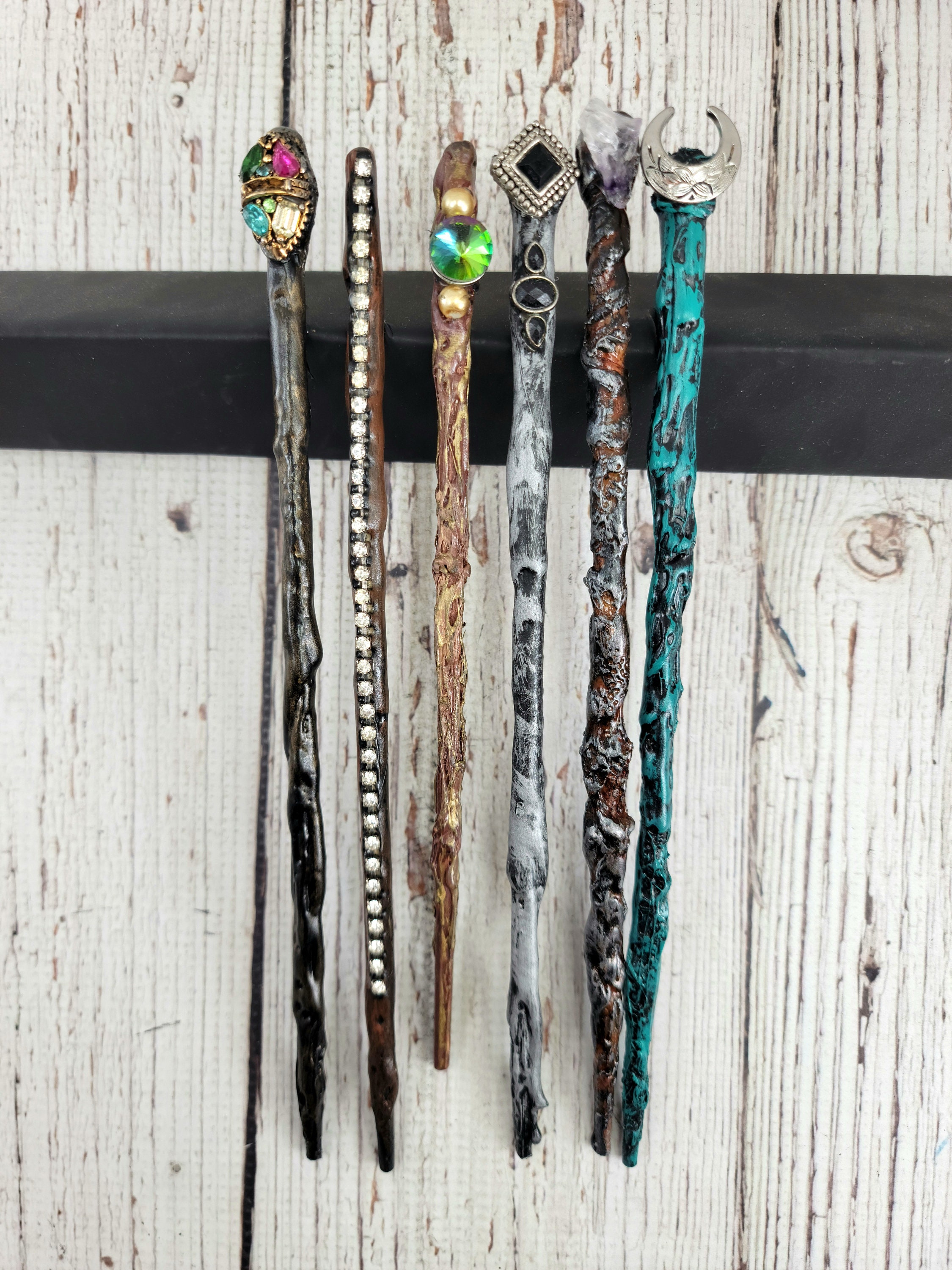 Amethyst Wand, Magical Wands,magic Wand, Wand Prop, Jewel Magic Wand ...