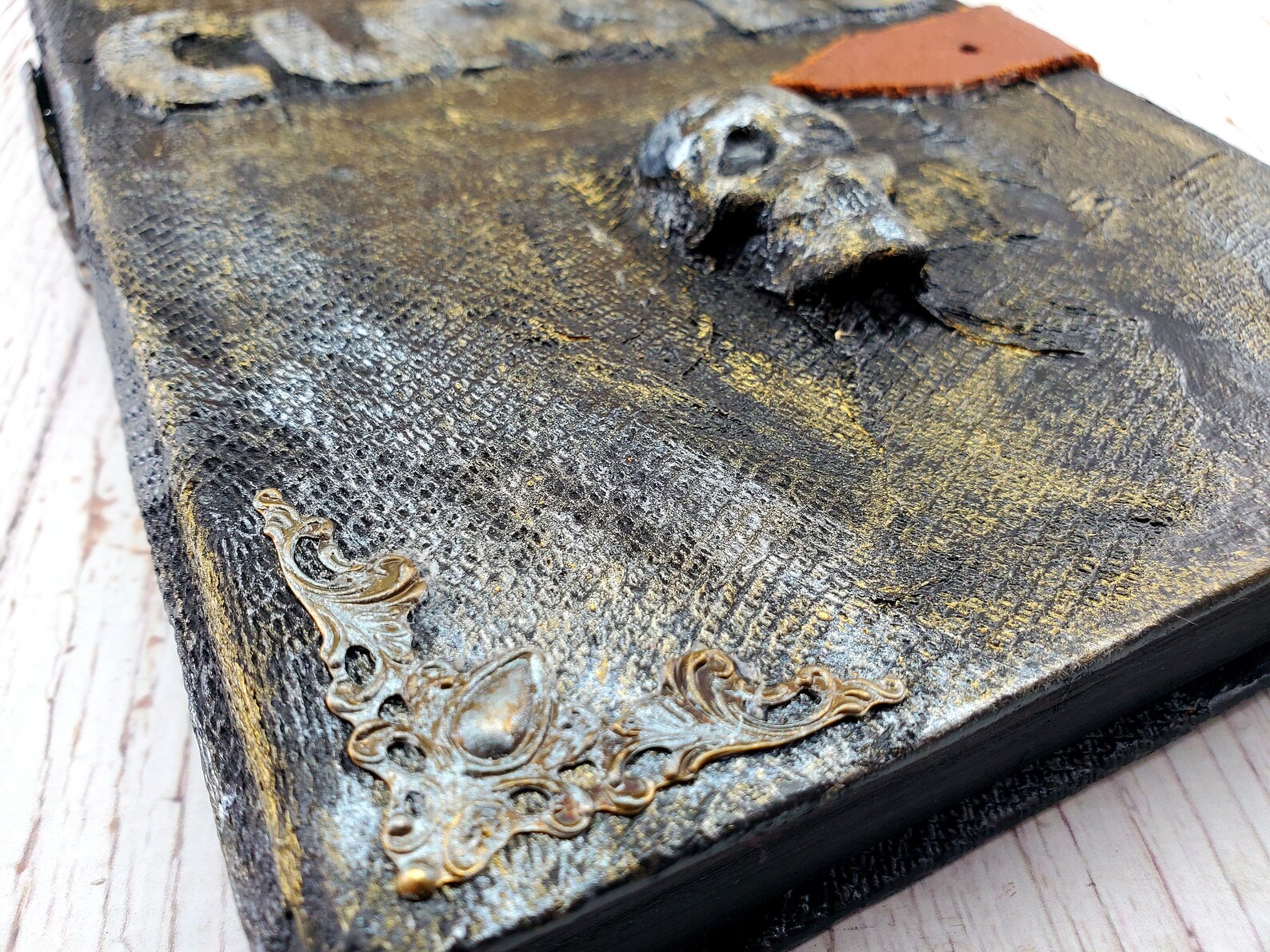 Scary Curses Book Prop, Gothic Decor, Witchy Decor, Halloween Books ...