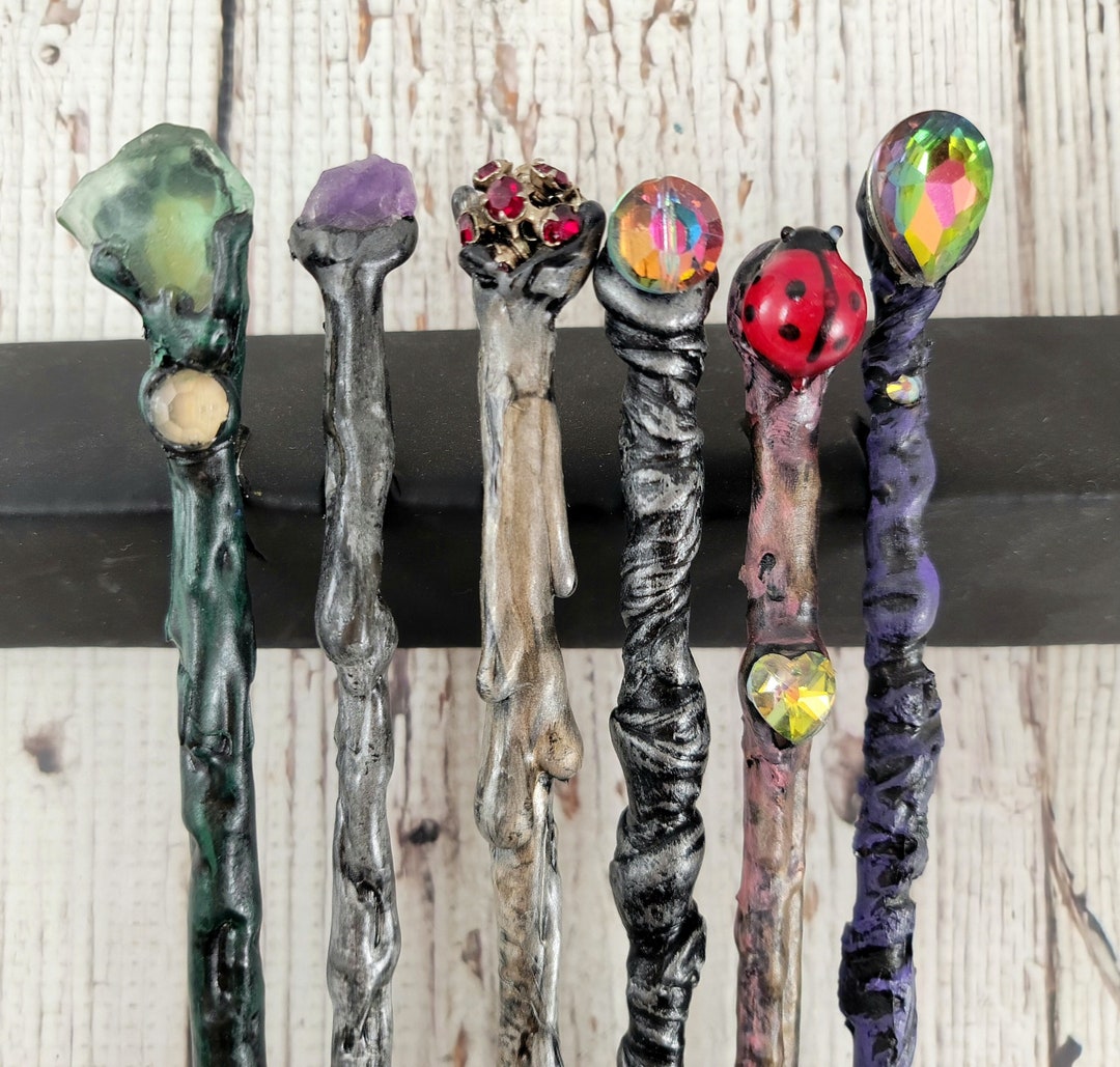 Amethyst Wand, Magical Wands,magic Wand, Wand Prop, Jewel Magic Wand ...
