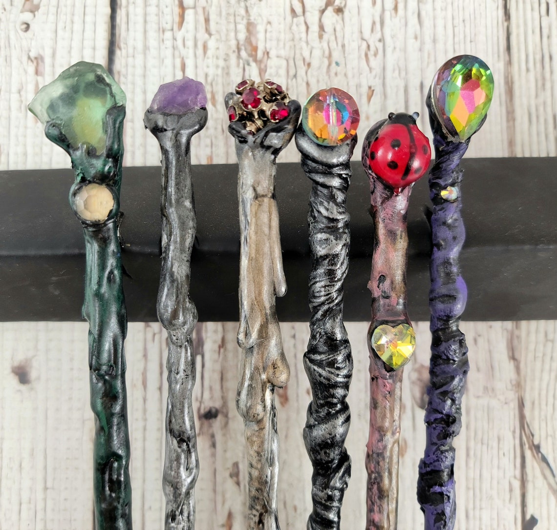 Amethyst Wand, Magical Wands,magic Wand, Wand Prop, Jewel Magic Wand ...