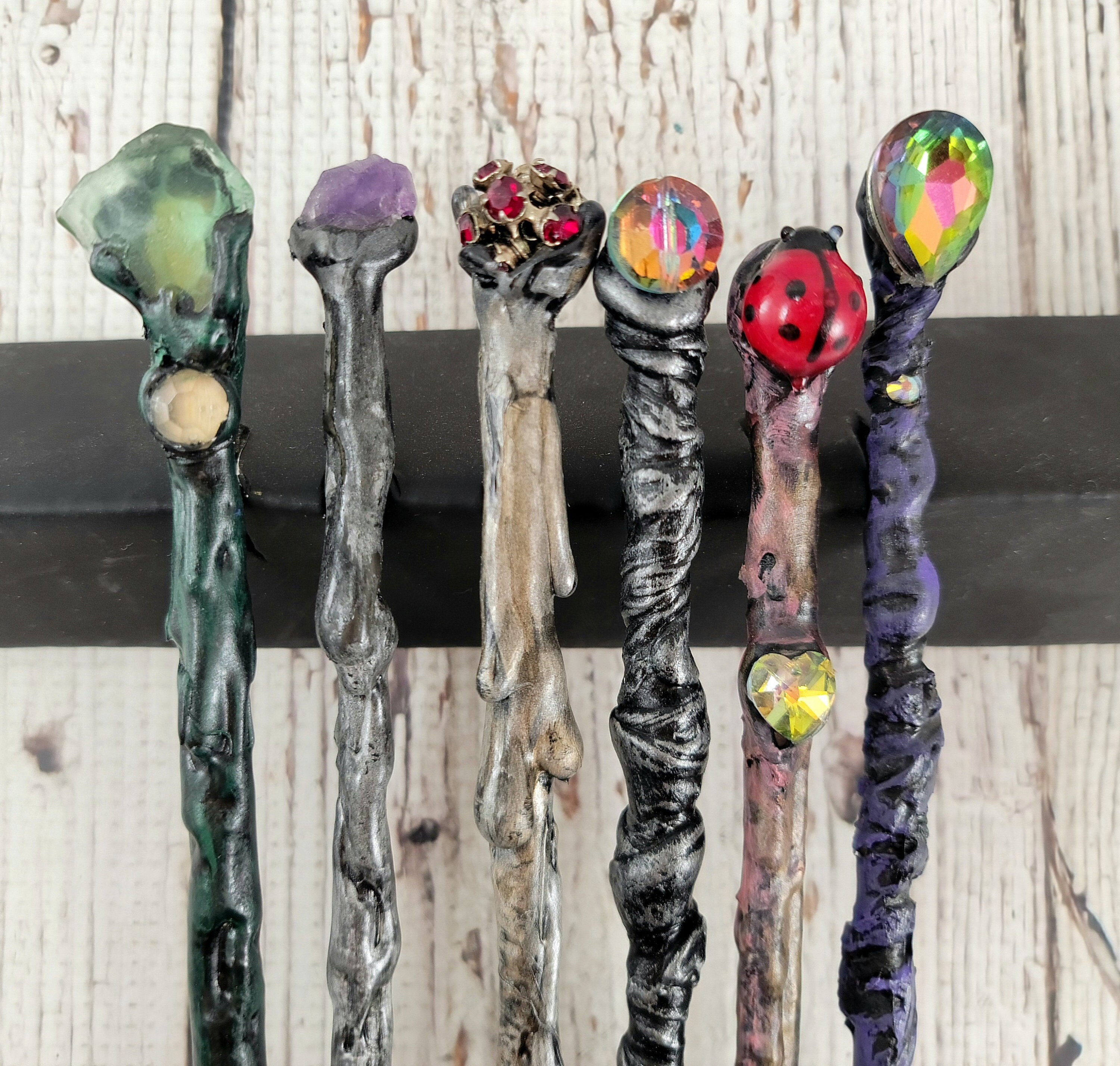 Amethyst Wand, Magical Wands,magic Wand, Wand Prop, Jewel Magic Wand ...