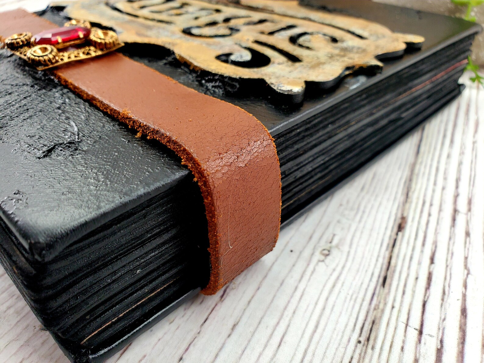 Scary Magic Book Prop Gothic Decor Witchy Decor Halloween - Etsy