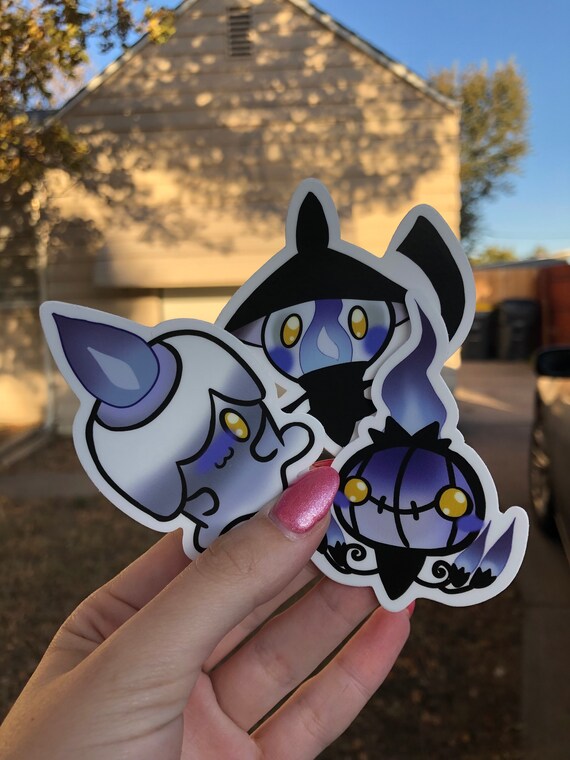 Litwick Evolution Line Inspired Stickers - Etsy