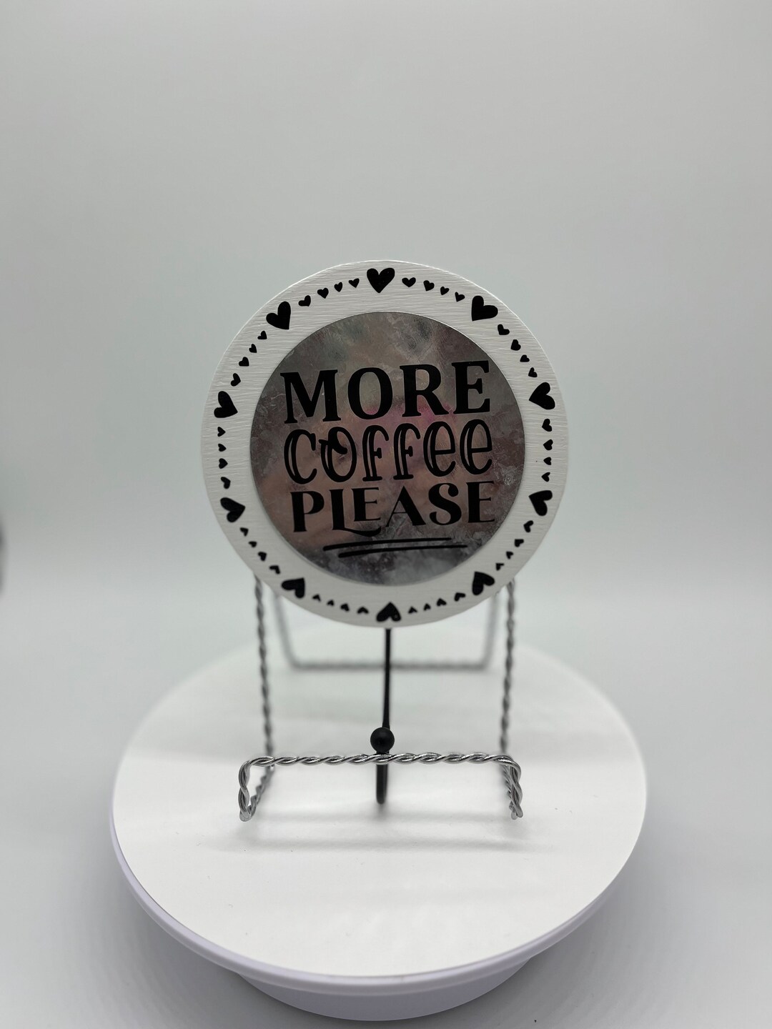More Coffee Please Sign: Galvanized Metal Coffee Decor - Etsy