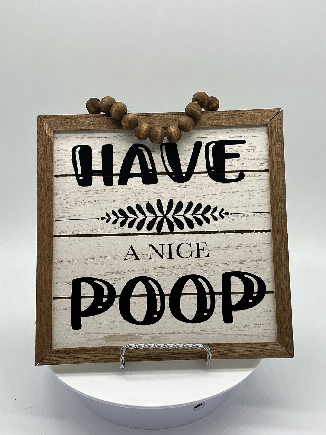 Have a Nice Poop Sign, Poop Signs, Bathroom Signs - Etsy