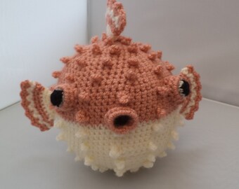 Stuffed puffer fish | Etsy