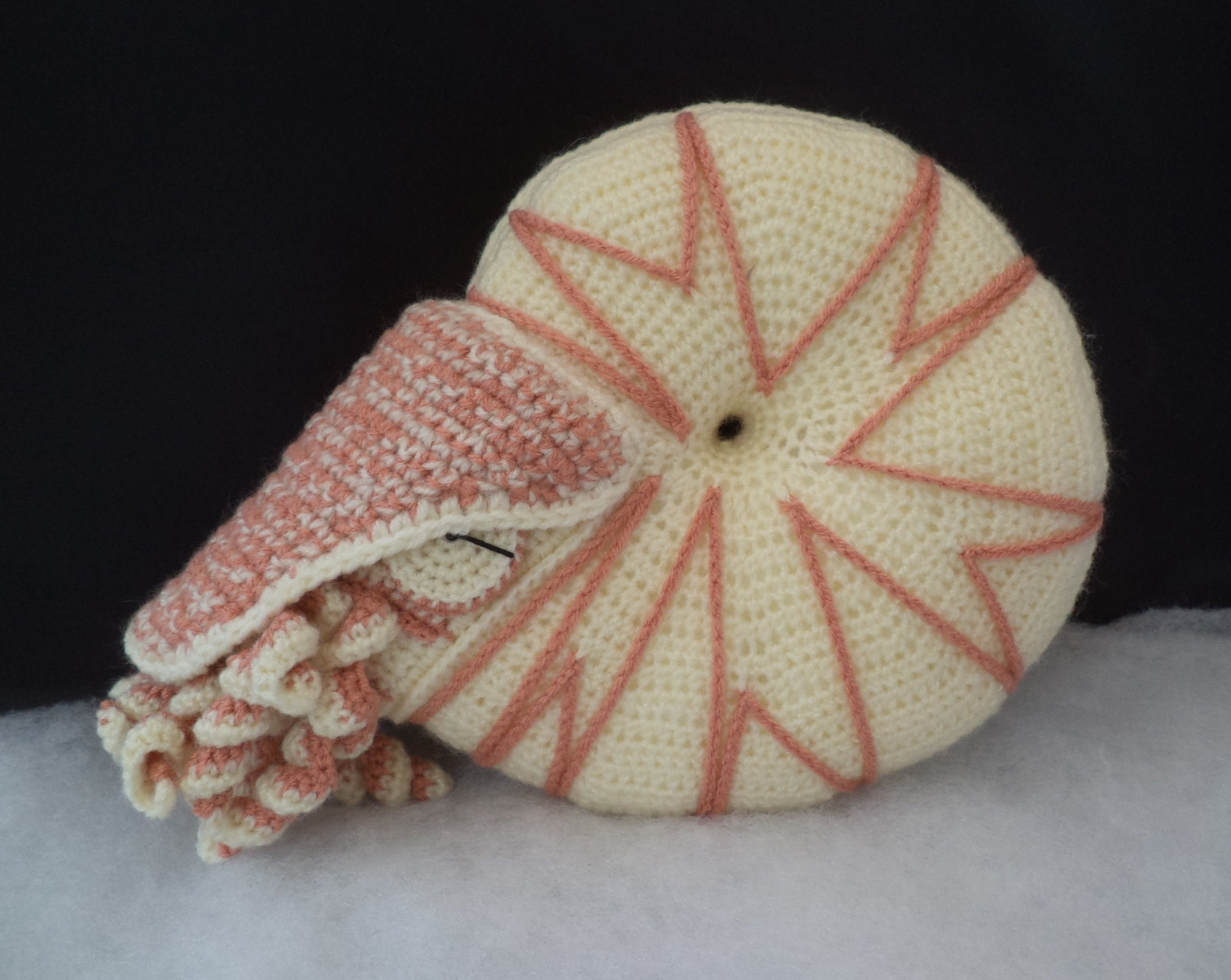 Crochet NAUTILUS Shell Amigurumi Nautilus Plush Crochet Sea | Etsy UK