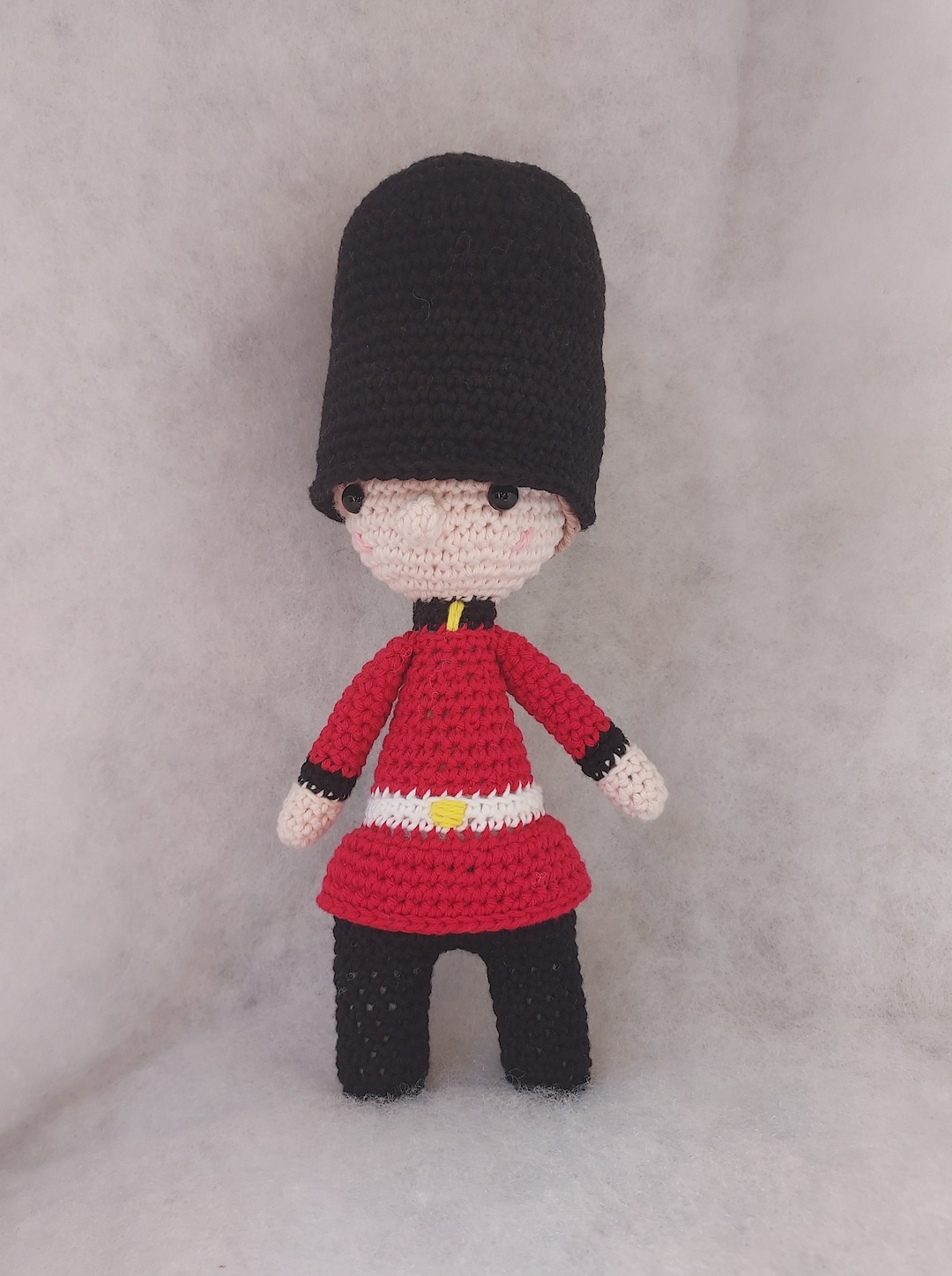 Crochet Guardsman Doll, Amigurumi, Kings Coronation, Royal Guard, Kings ...