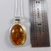 Amber Yin Yang Necklace, Sterling Silver - Etsy