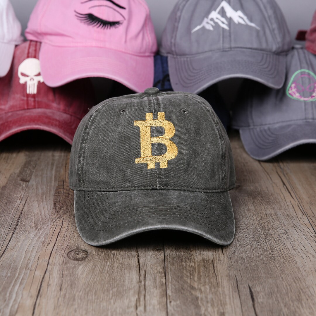 Monogram Bitcoin Baseball Cap Summer Vacation Travel Beach Cap - Etsy