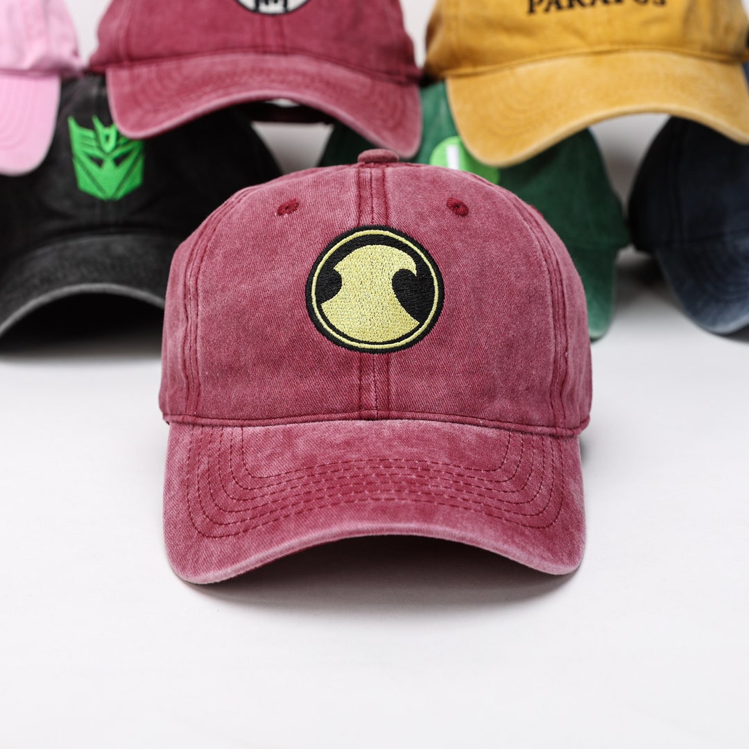 Monogram Red Robin Baseball Cap Summer Vacation Travel Beach - Etsy