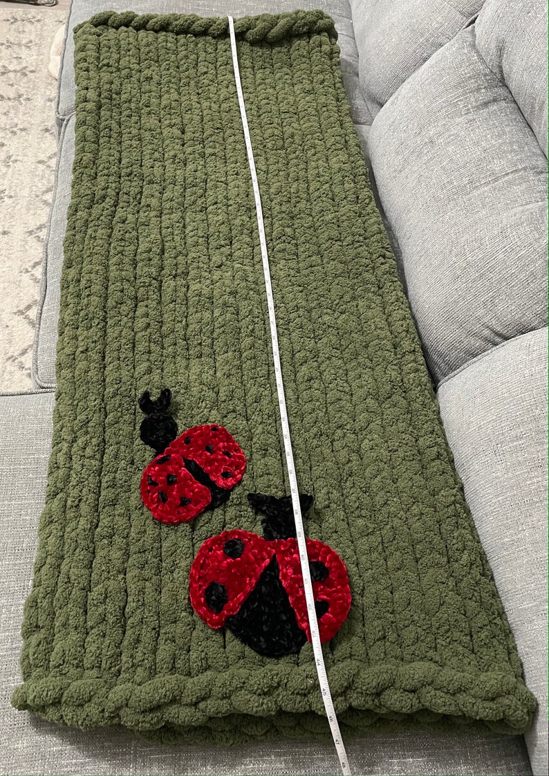 Crochet Ladybug Blanket - Etsy